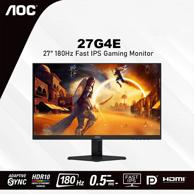 Jual Monitor LED AOC 27G4E Gaming - Full HD 180Hz 27" Inch | Shopee ...