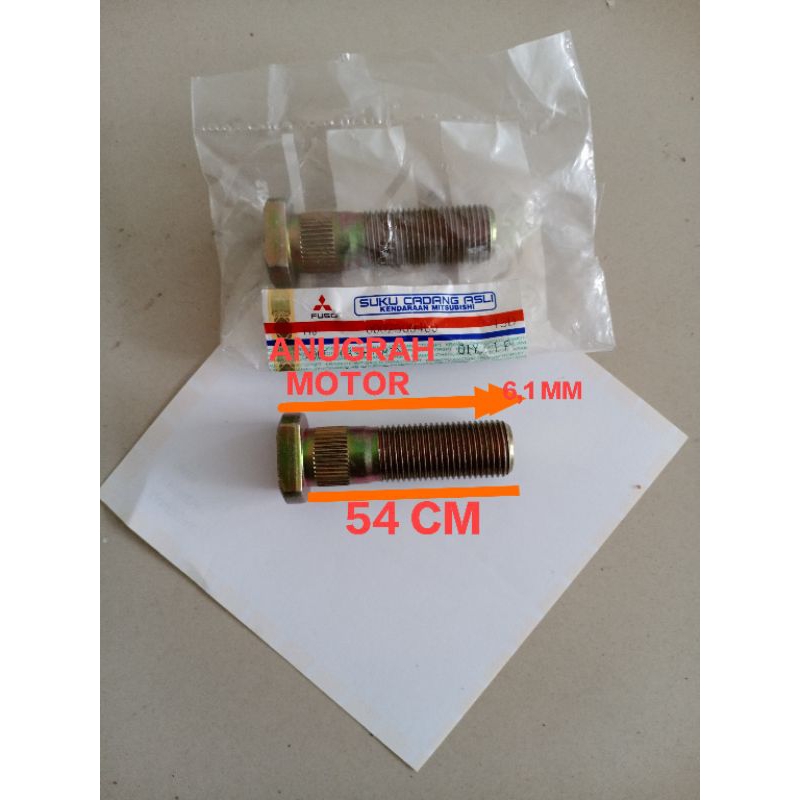 Jual BAUT RODA MITSUBISHI CANTER PS110 ENGKEL BAUT UNTUK JADI DOBEL ...