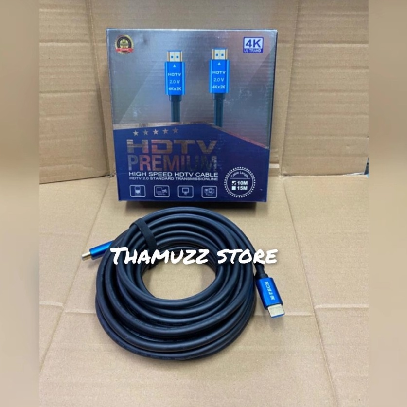 Jual Jual Kabel HDMI 1M MTech V2 4K Gold Plated HD Cable HDTV 1 Meter ...