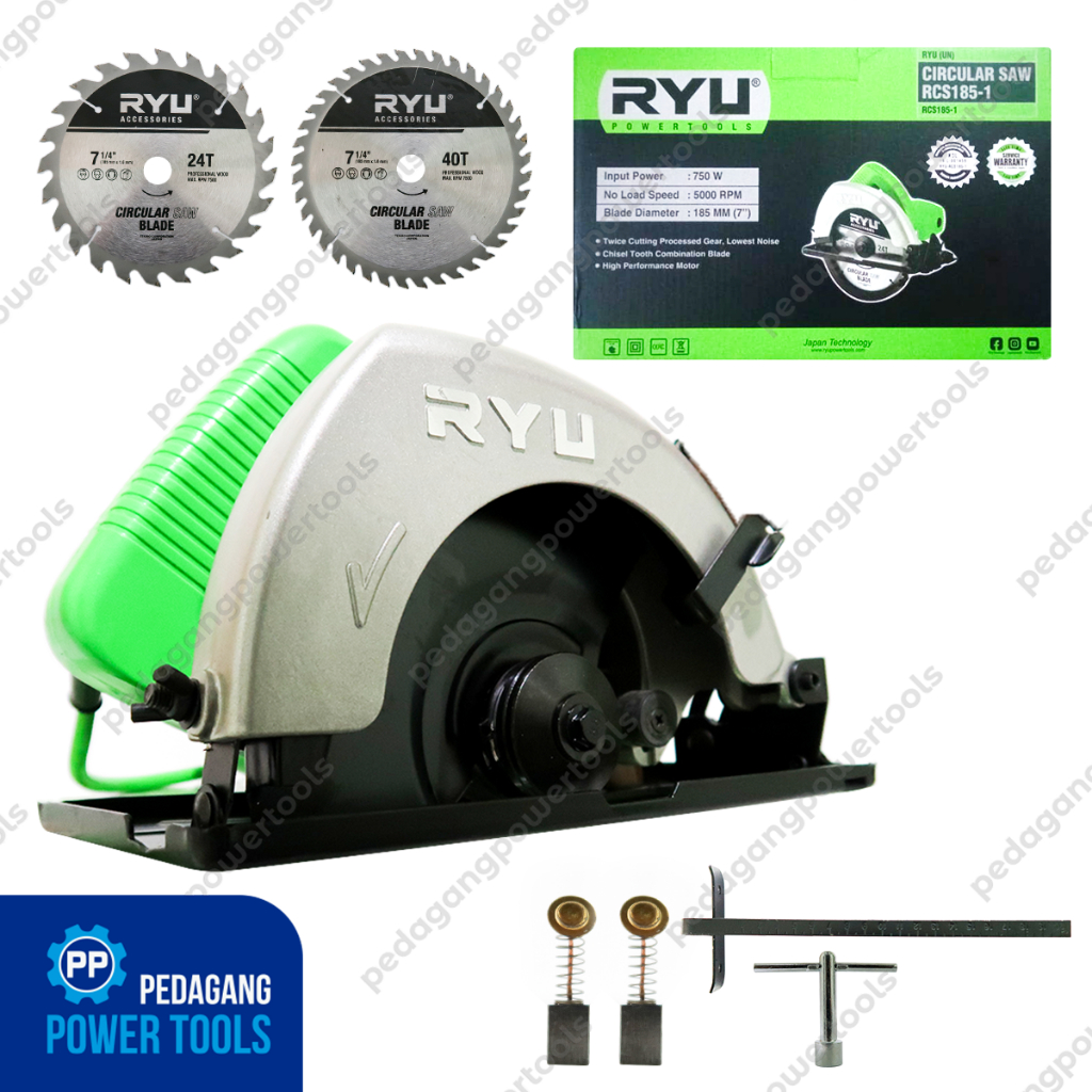 Jual MESIN GERGAJI KAYU TEKIRO RYU RCS 185-1 CIRCULAR SAW | Shopee ...