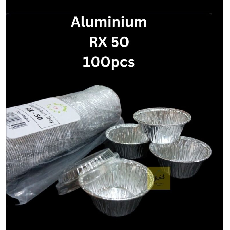 Jual Aluminium Foil Wadah Kontainer - Tipe rx-50 isi (100 pcs) | Shopee ...