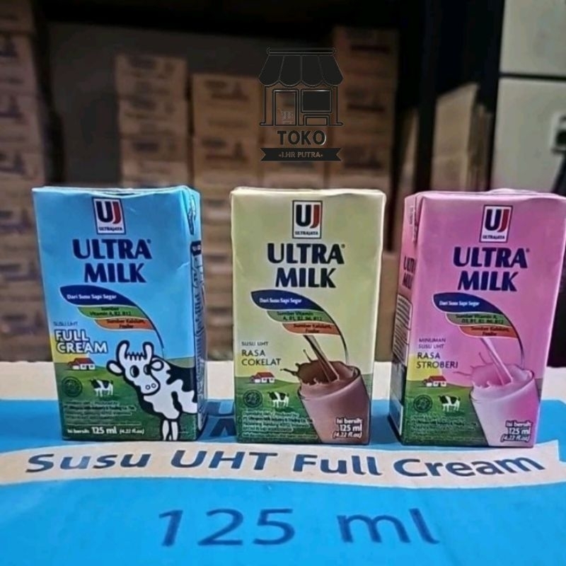 Jual Susu Ultra Milk UHT 125 ml | Shopee Indonesia