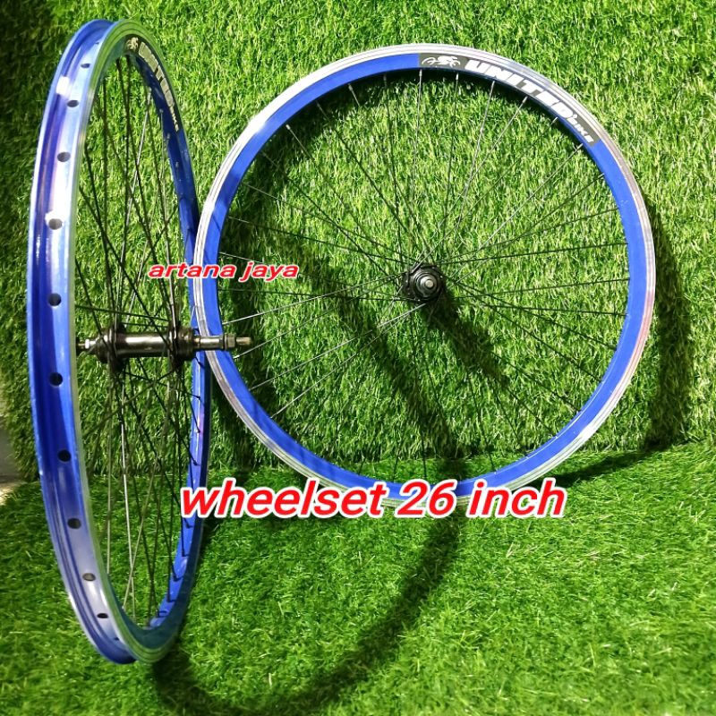 Jual wheelset velg peleg sepeda 26 in united velg sepeda 26 velg sepeda ...
