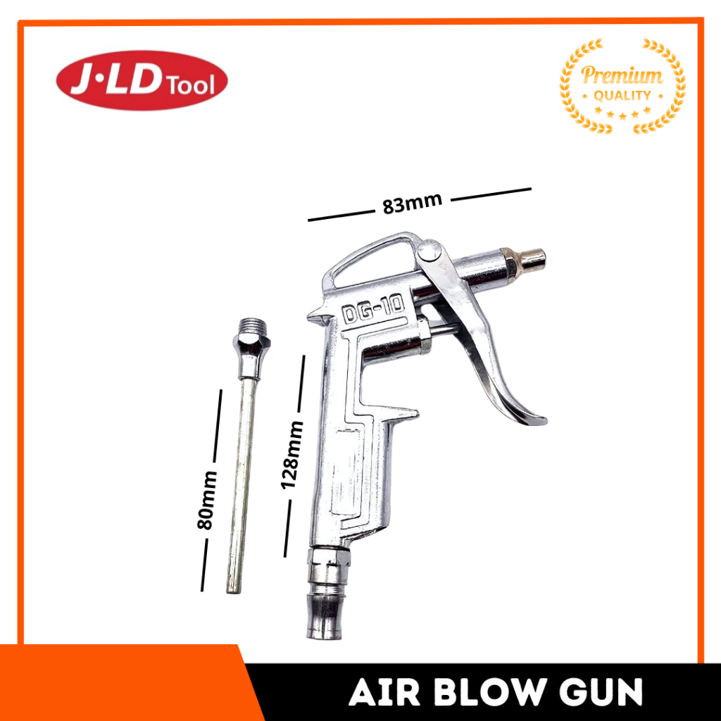 Jual Air Duster Blow Gun Besi DG-10 JLD Alat Semprotan Angin Pembersih ...