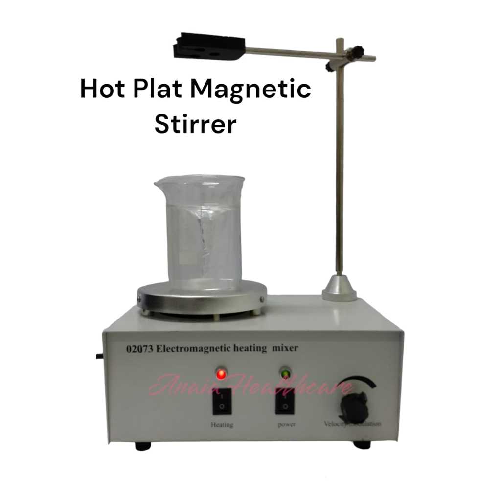 Jual Magnetic stirrer hot plate alat pengaduk laboratorium Pengaduk ...
