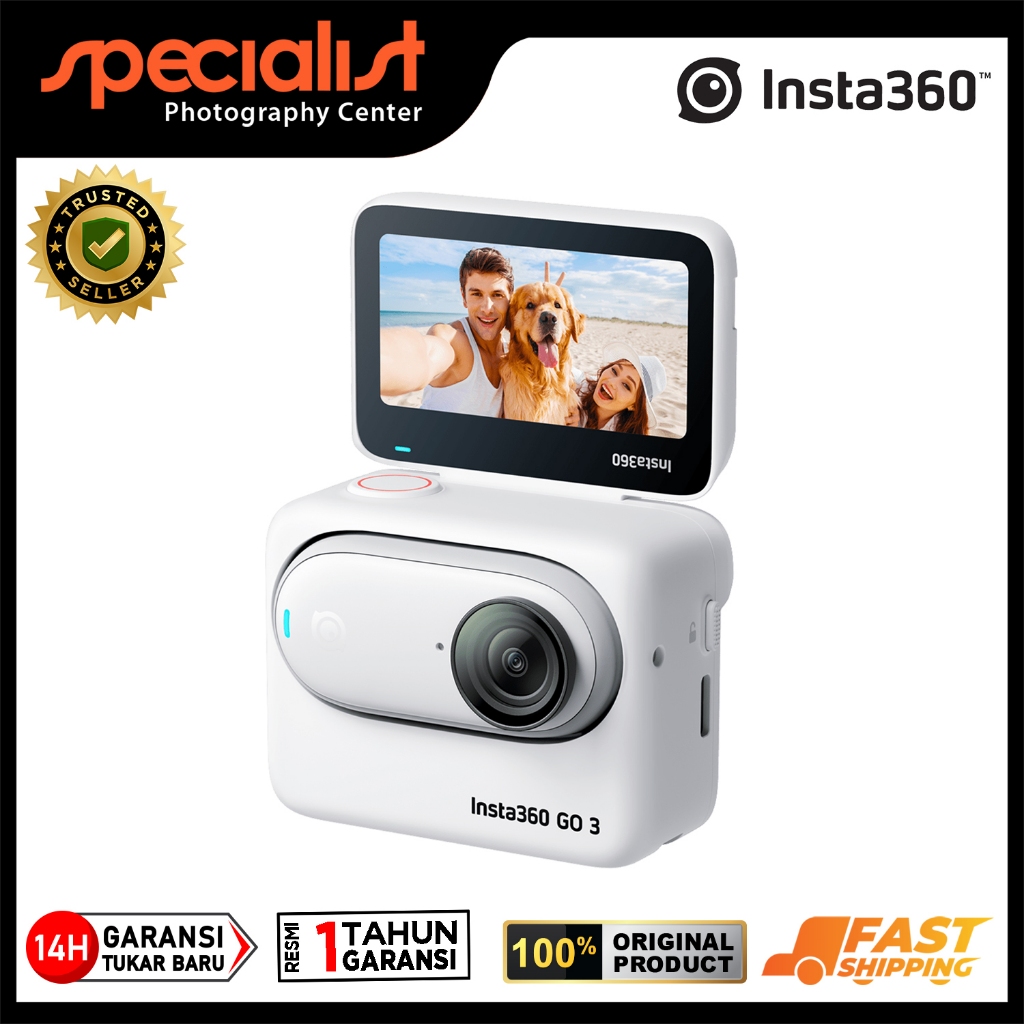 Jual Insta360 GO 3 Action Camera Insta 360 GO3 With Action Pod | Shopee ...