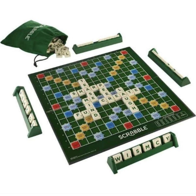 Jual ( KD 1 ) Scrabble Board Game Susun Kata - PERMAINAN PAPAN SUSUN ...