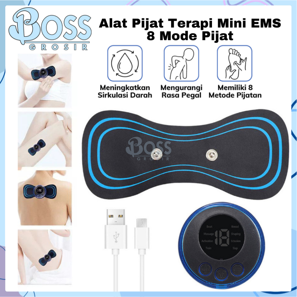 Jual ALAT PIJAT KUPU KUPU EMS MINI MULTIFUNGSI / EMS MINI MASSAGER ...