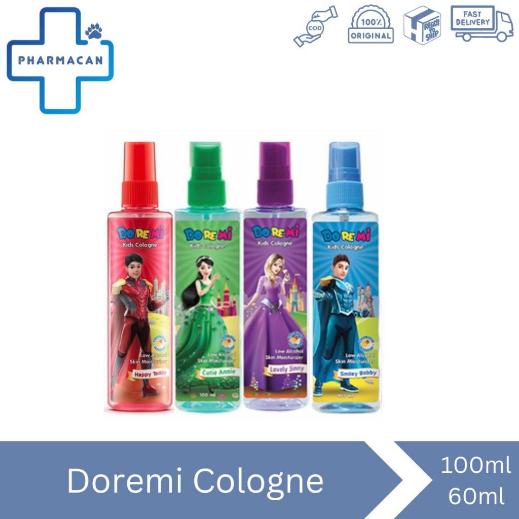 Jual DoReMi Kids Cologne 100ml | Body Mist DoReMi 100ml & 60 ml ...