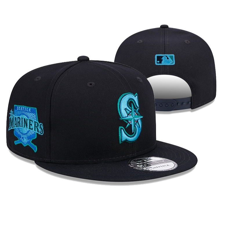 Jual Topi Snapback Seattle Mariners Navy Blue Biru Dongker MLB Baseball ...