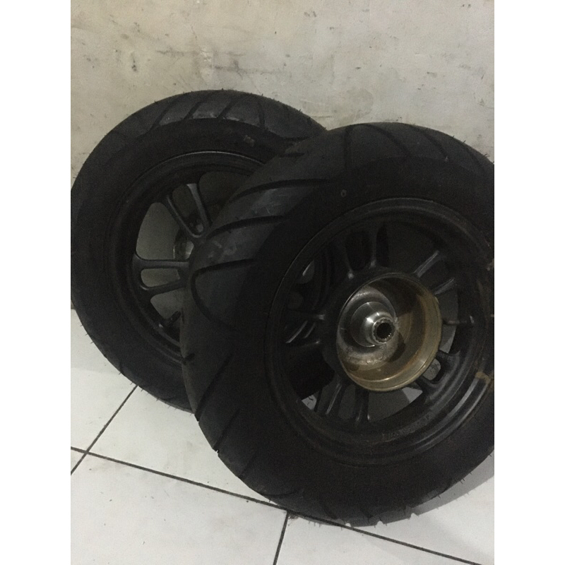 Jual velg scoopy k2f original set ban tinggal pasang velk scoopy 2021 ...