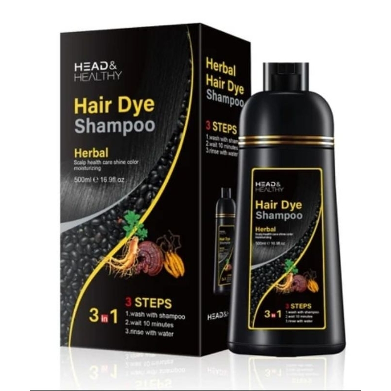 Jual shampoo pewarna rambut uban bahan alami mengandung senyawa herbalu ...
