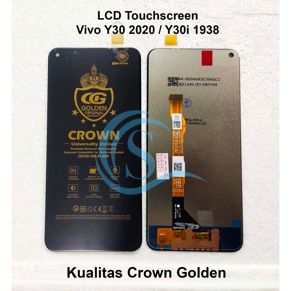 Jual LCD Touchscreen Vivo Y30 2020 / Y30i 1938 Fullset | Shopee Indonesia