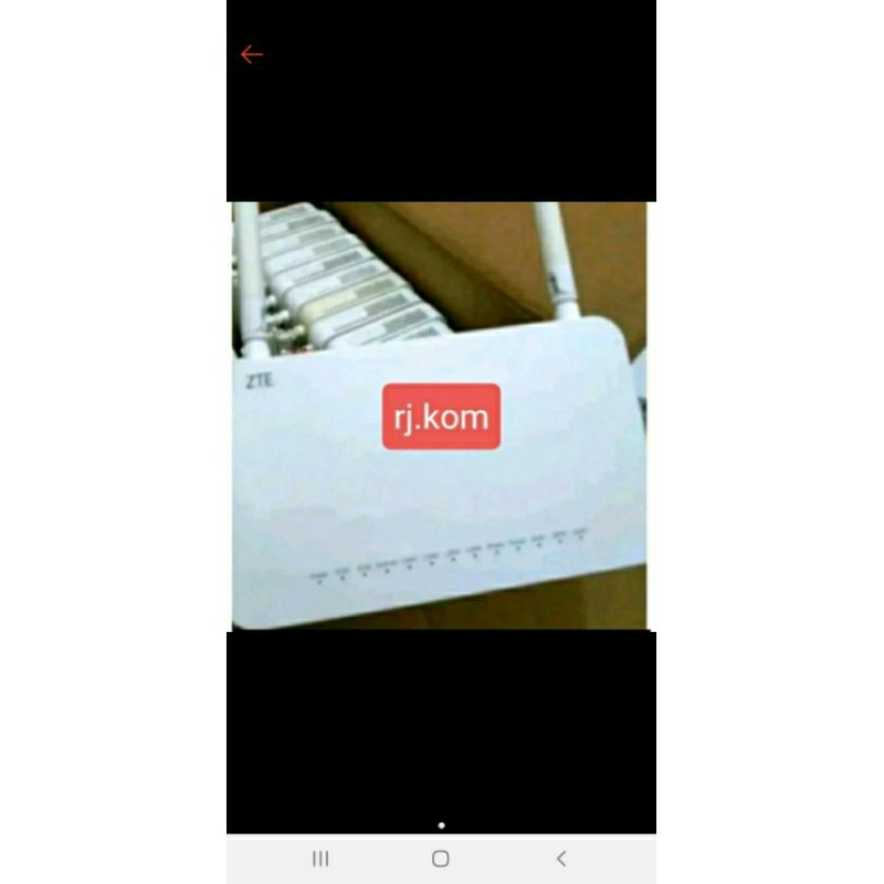 Jual modem router zte f609 v3 port biru plus adaptor | Shopee Indonesia