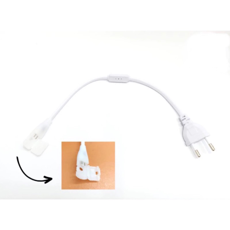 Jual ADAPTOR SOKET LED NEON FLEX SELANG 220V / COLOKAN LAMPU NEON FLEX ...