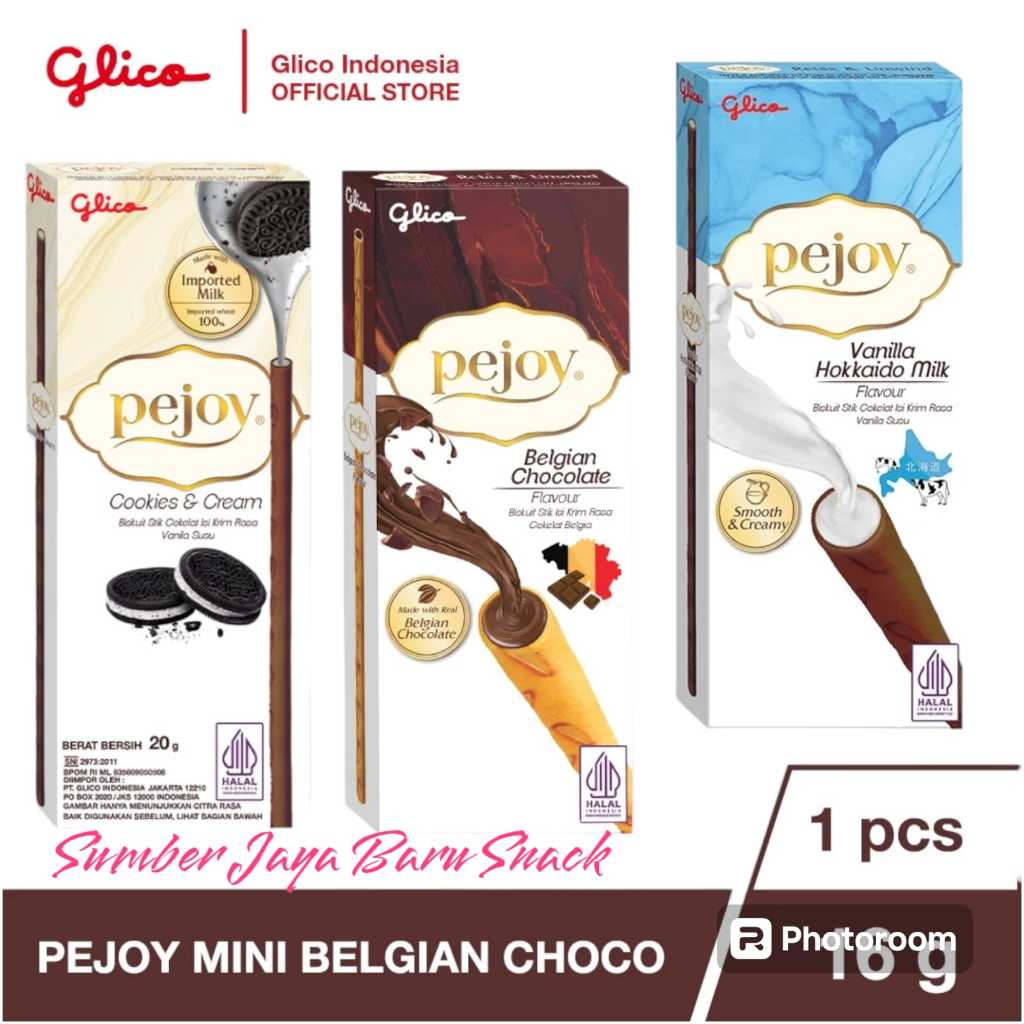Jual Pejoy Belgian Chocolate Stick | Isi 10 Box @ 16 g | Glico | Shopee Indonesia