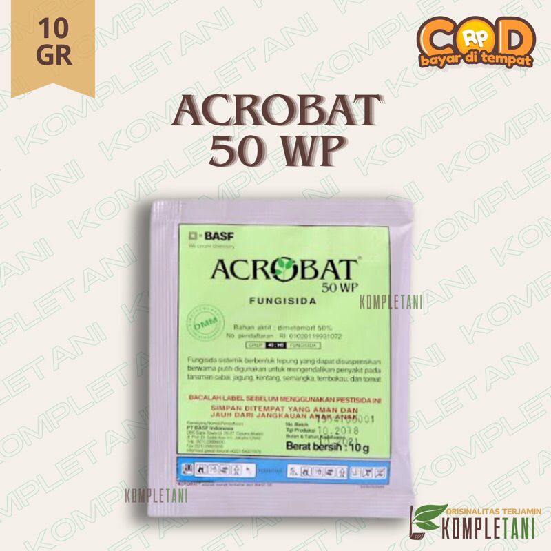 Jual [Fungisida] Acrobat 50 WP (10GR) - Dimetomorf 50% - Obat Penyakit ...