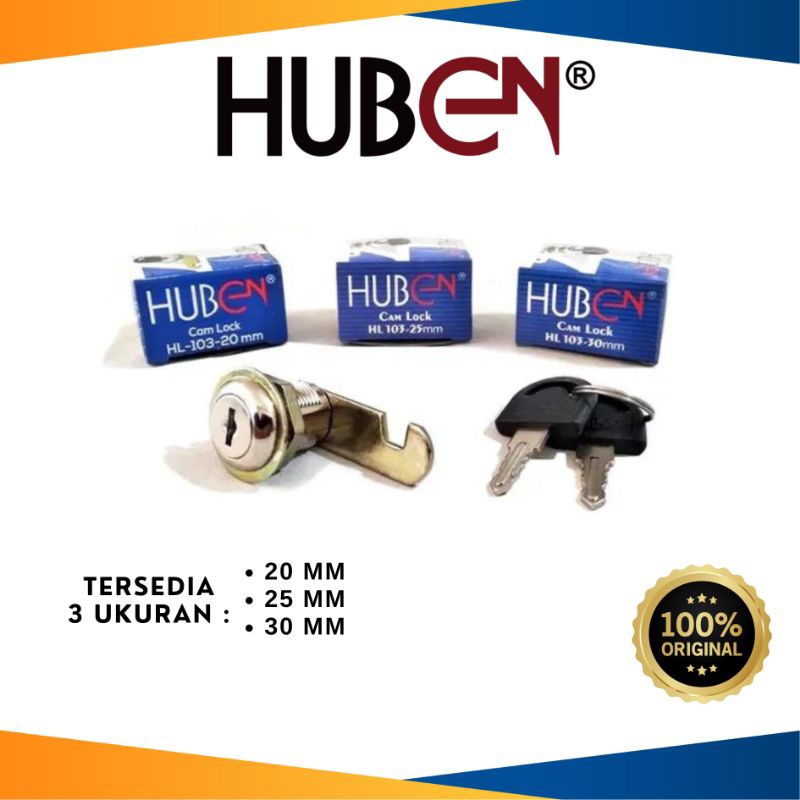 Jual Huben HL-103 Cam Lock Kunci Kait Kunci Gantol | Shopee Indonesia