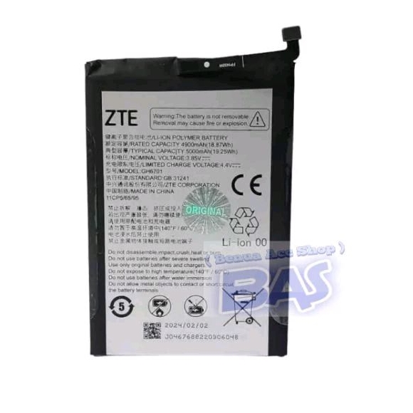 Jual Baterai Batre ZTE Blade A54 ( GH6701 ) | Shopee Indonesia