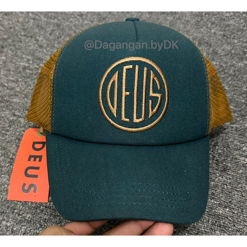 Jual Topi Deus Ex Machina Logo Tengah Original 100% Green (LIMITED ...