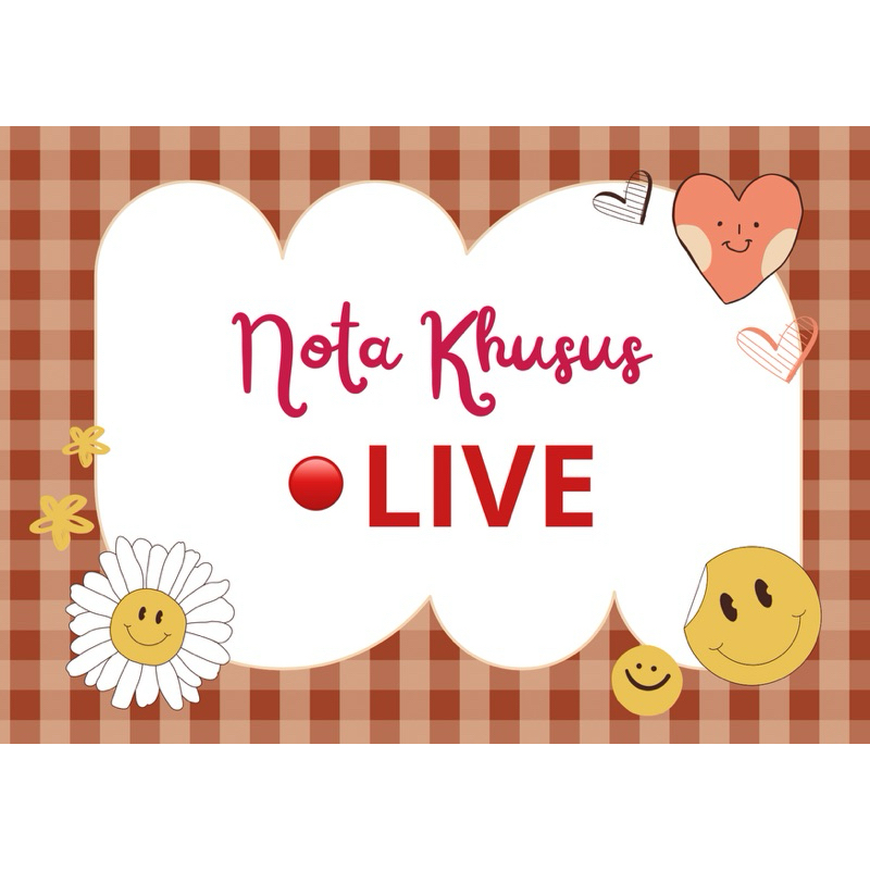 Jual Nota Admin Live + biaya Adm (jangan lupa klaim voucher Live ...