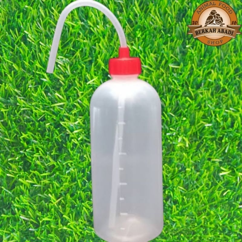 Jual Botol Selang 500ml & 1Liter Isi Ulang Air Minum Burung dll | Botol ...