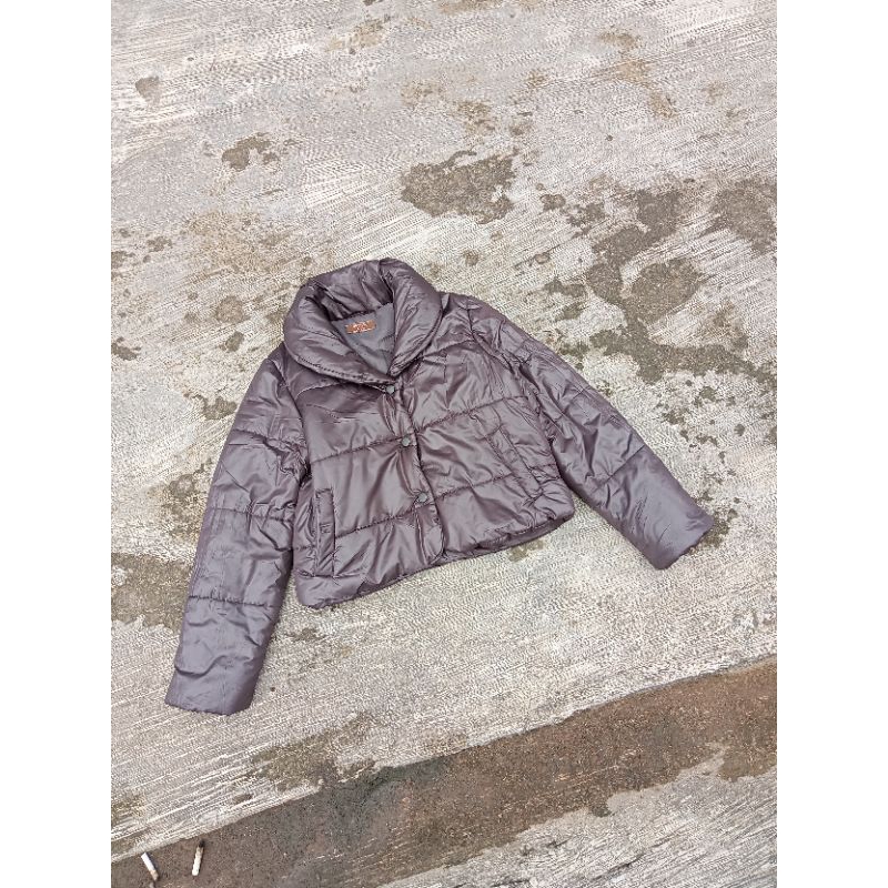 Jual Puffer Jacket Crop | Shopee Indonesia