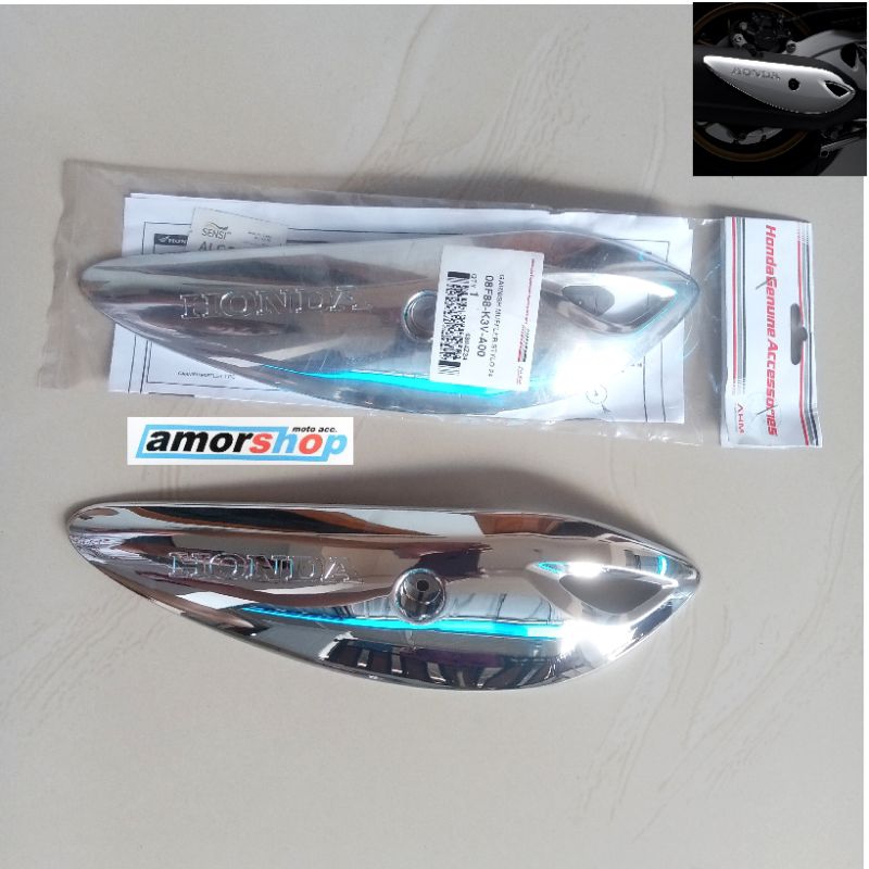 Jual Garnish Knalpot Honda Stylo 160 Original AHM Honda | Shopee Indonesia