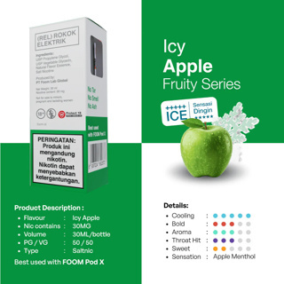 Jual [SALT] FOOM LIQUID FRUITY SERIES V1 V2 FRESH ICY 30ML 30MG SALTNIC ...