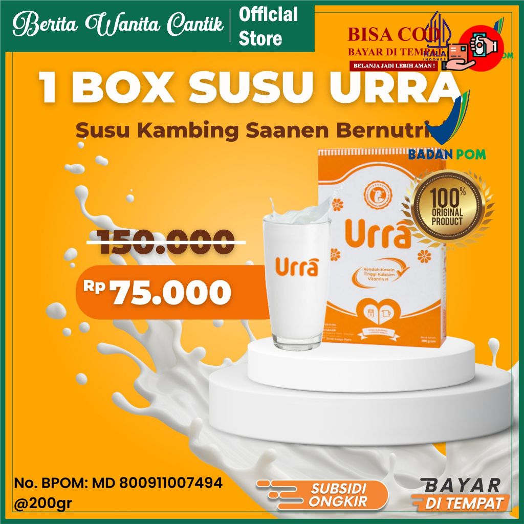 Jual Susu Urra Original Penambah Berat Badan Anak (1 BOX) | Shopee ...