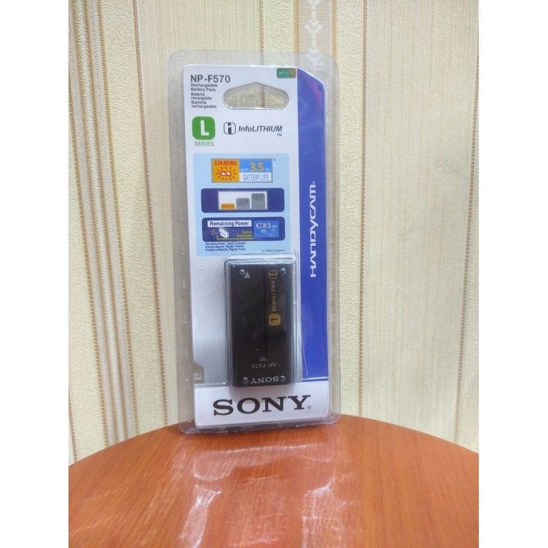 Jual Baterai Sony NP-F570 (keterangan lengkap di deskripsi) | Shopee Indonesia