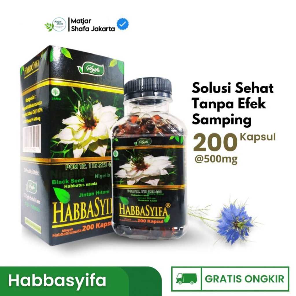 Jual Habatusauda Original Asli Kapsul Minyak Habbatusauda Habbasyifa ...