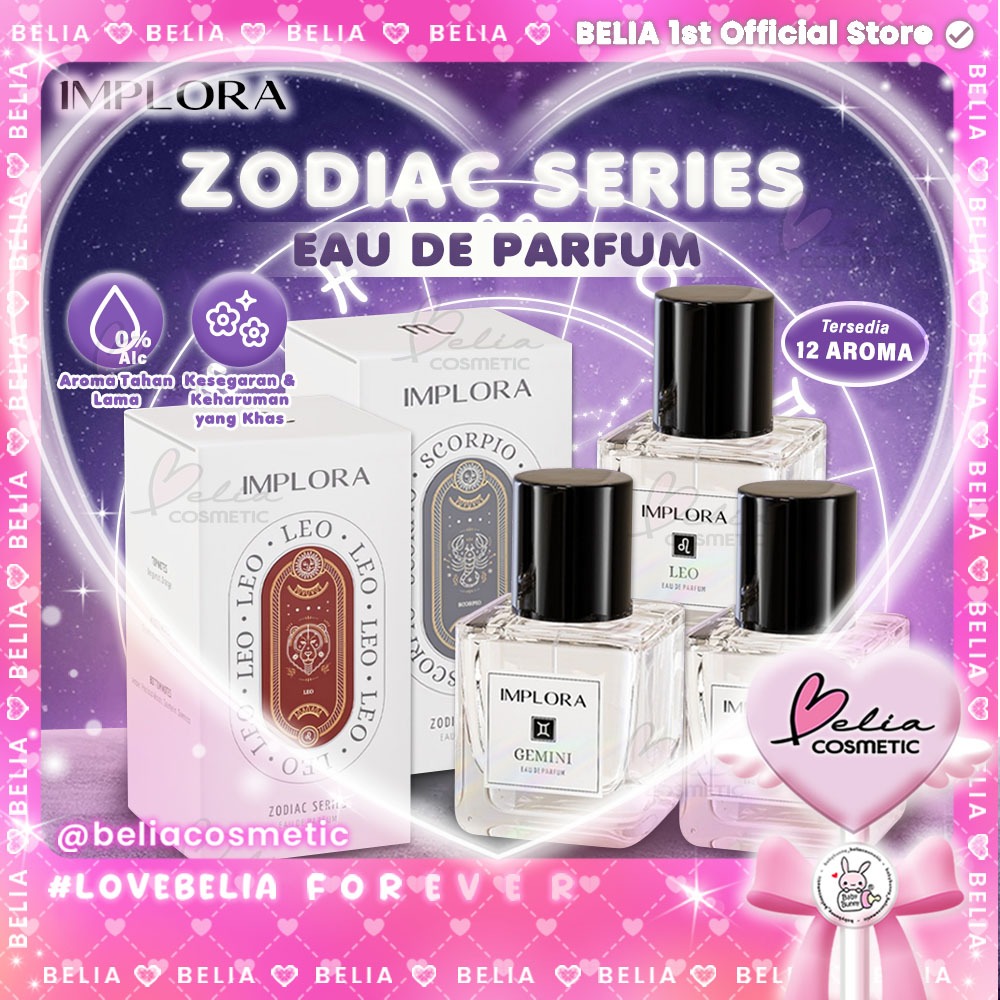 Jual BELIA IMPLORA Zodiac Series Eau De Parfum 30 mL | Parfum yang ...