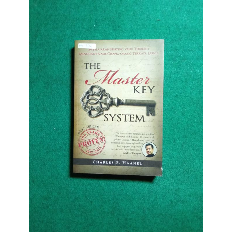 Jual ORIGINAL Buku The Master Key System - Charles F. Haanel | Shopee ...