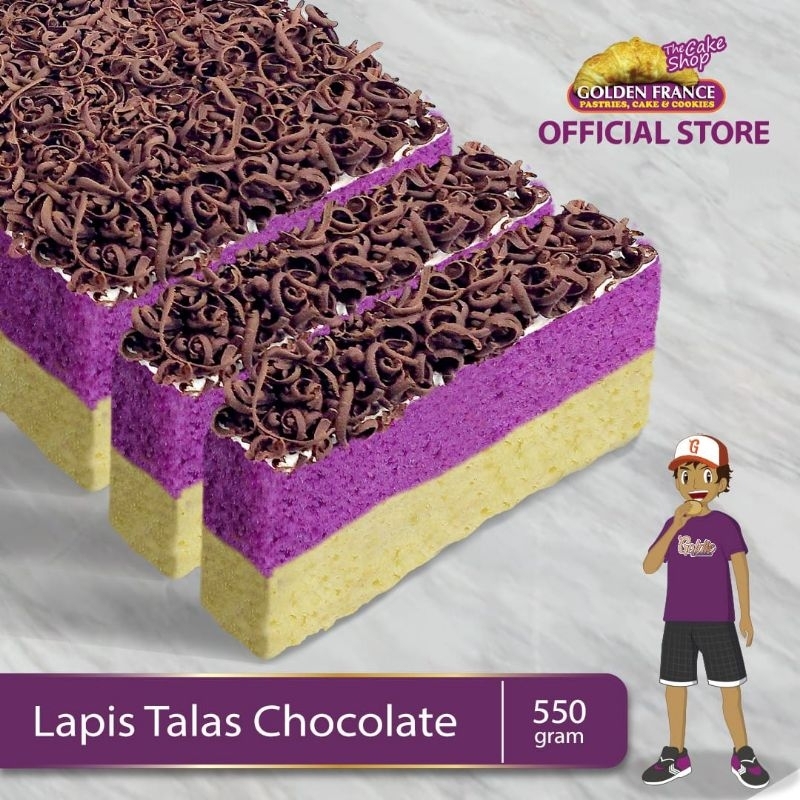 Jual Lapis Talas Bogor Cokelat, Oleh-Oleh Bogor by Golden France ...