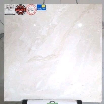 Jual granit roman 60x60 glosy gt609858fr dCaesar beige muda | Shopee ...