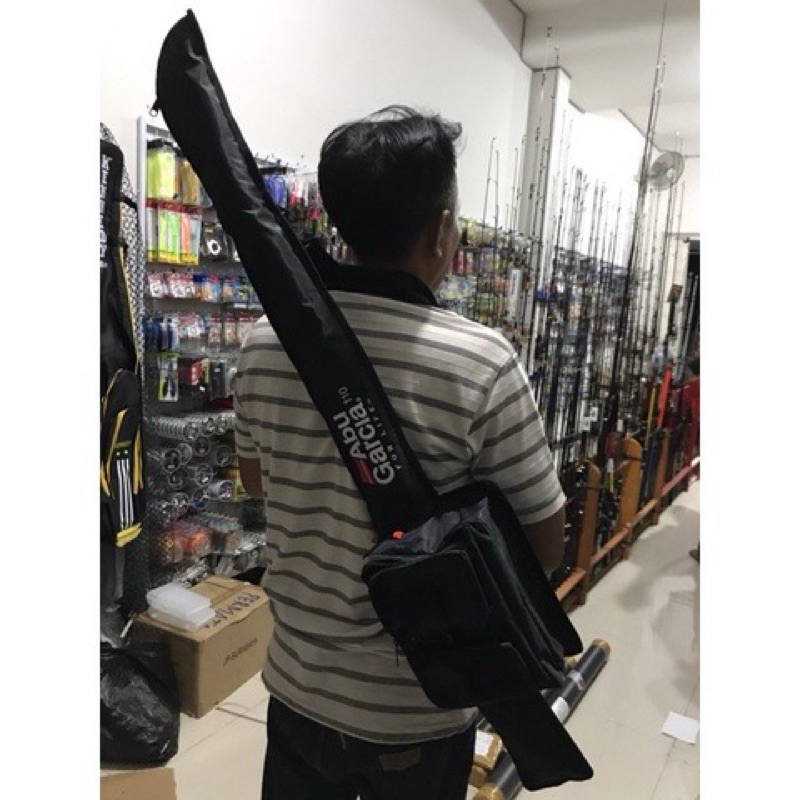 Jual Tas Pancing Bordir Model Selempang Muat 2 Set | Shopee Indonesia