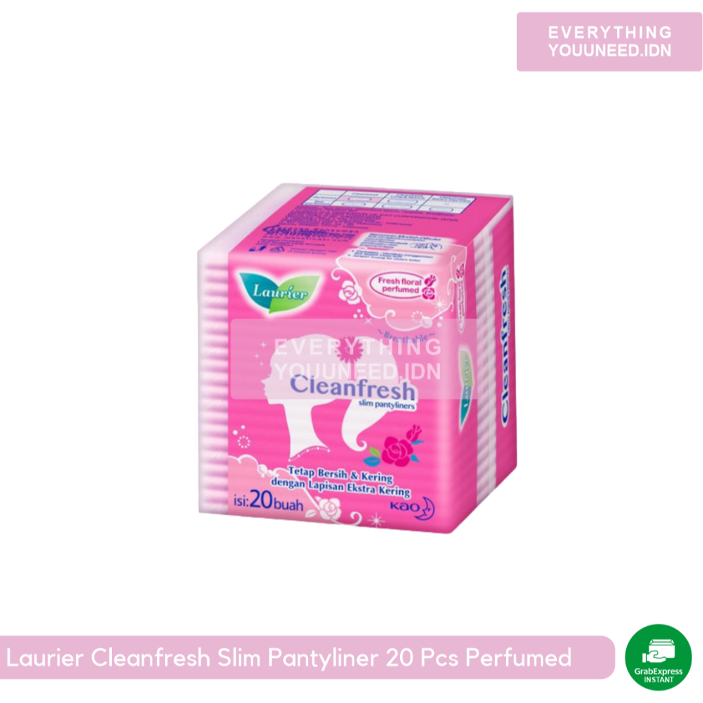 Jual LAURIER Panty Liner Clean Fresh 20 Perfumed | Shopee Indonesia