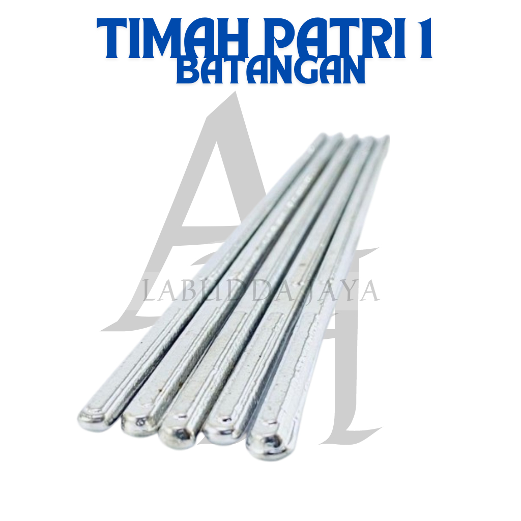 Jual Timah patri batangan timah solder per batang uk 50x50 panjang 30 ...