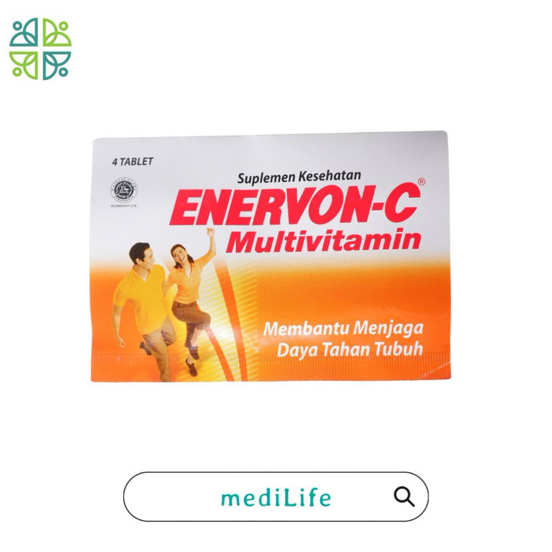Jual ENERVON C MULTIVITAMIN STRIP | Shopee Indonesia