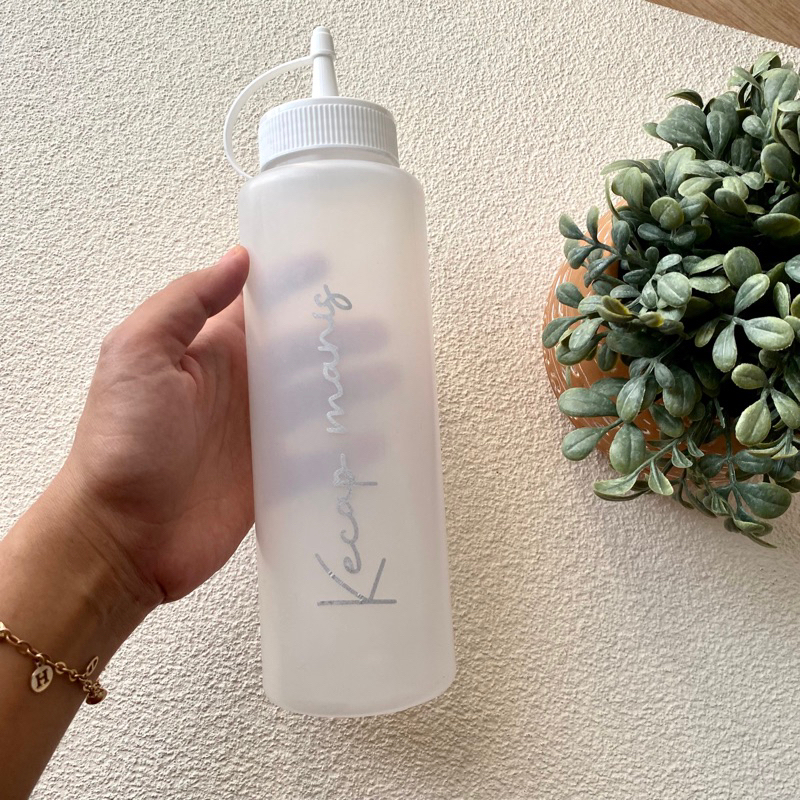 Jual New Botol Saos Kecap Minyak Warna Clear Kapasitas 360ml dan 500ml ...