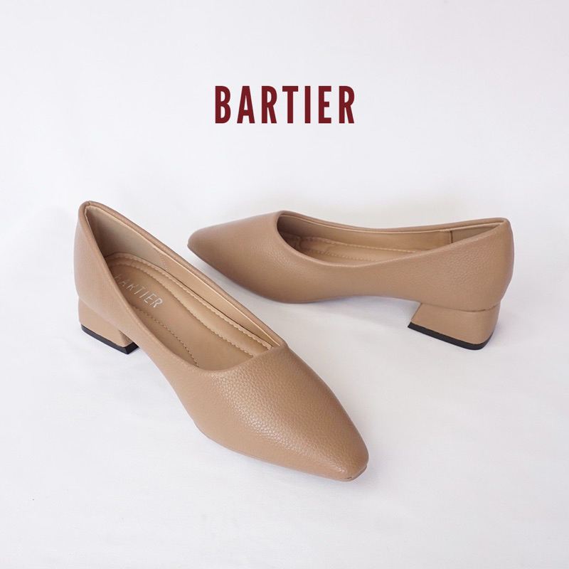 Jual BARTIER - SEPATU KERJA WANITA CASUAL FORMAL FLAT | Shopee Indonesia