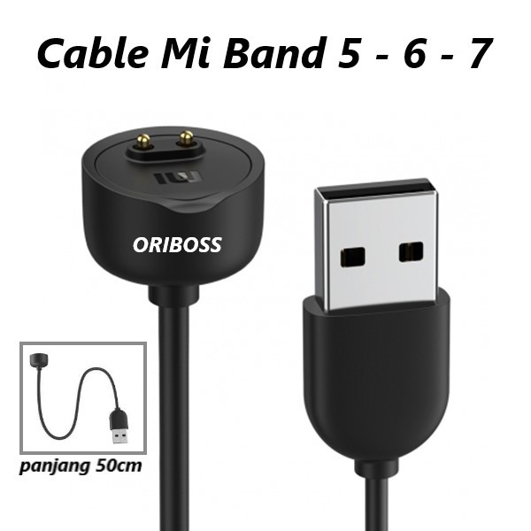 Jual Kabel Casan Mi Band 5 Cable Charging Mi Band 6 Kabel Cas Mi Band 7 ...