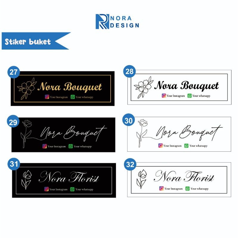 Jual STIKER BUKET AESTHETIC // LABEL BUKET // STIKER CUSTOM // STIKER ...