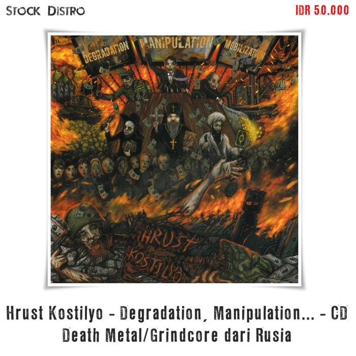 Jual Hrust Kostilyo - Degradation, Manipulation, Mobilization - CD | Shopee Indonesia