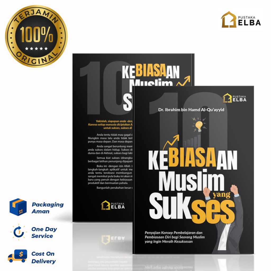 Jual Pustaka Elba - 10 Kebiasaan Muslim Sukses | Shopee Indonesia