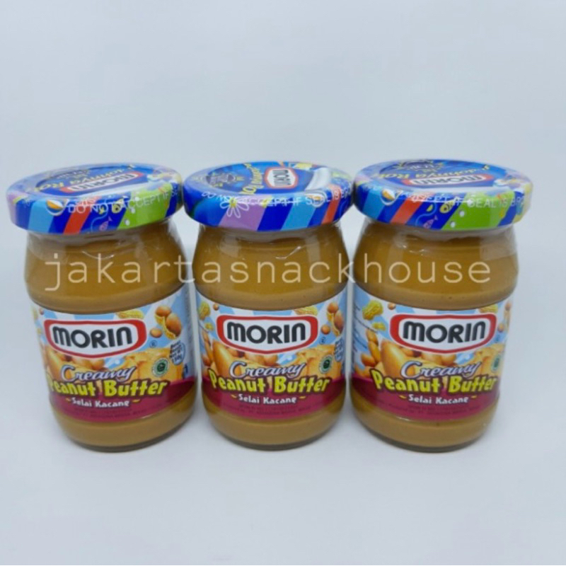 Jual SELAI KACANG MORIN 150GR PEANUT BUTTER CREAMY JAM | Shopee Indonesia