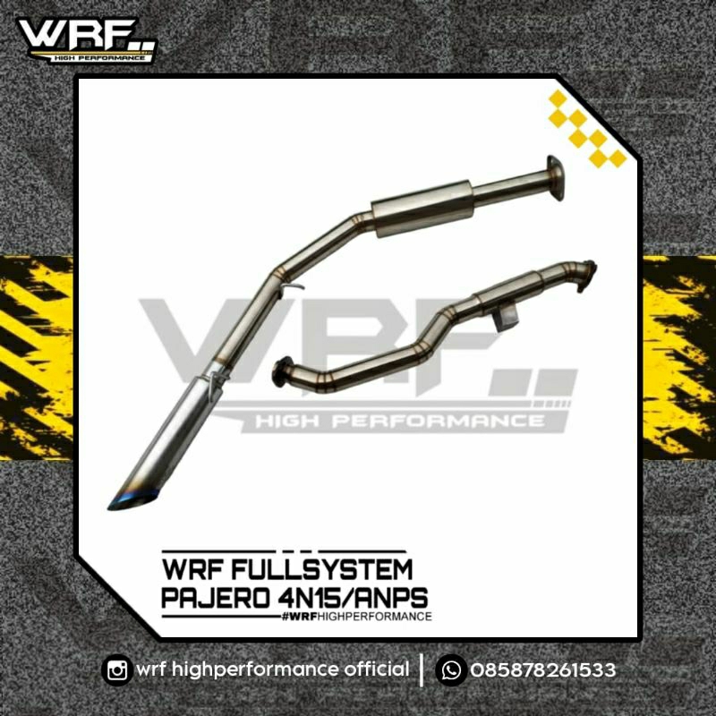 Jual WRF SIDE EXIT ALL NEW PAJERO SPORT 4N15 FULLSYSTEM | Shopee Indonesia