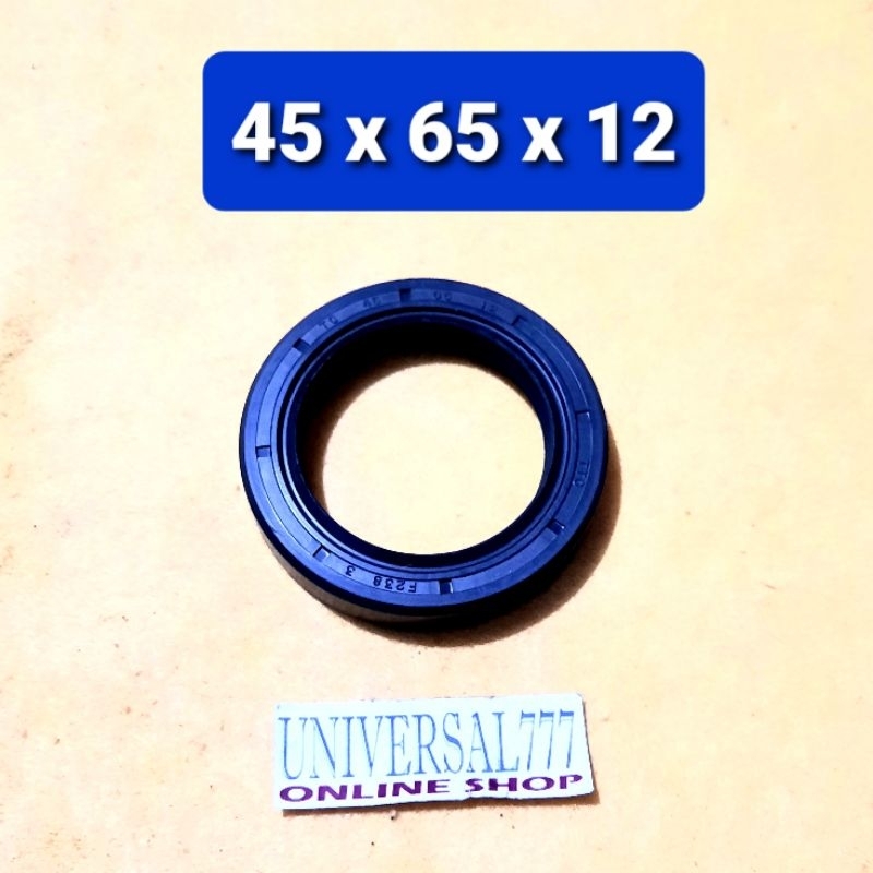 Jual 45 65 12 Oil Seal 45x65x12 Sil Oli Olie 45 x 65 x 12 Gearbox Kapal ...
