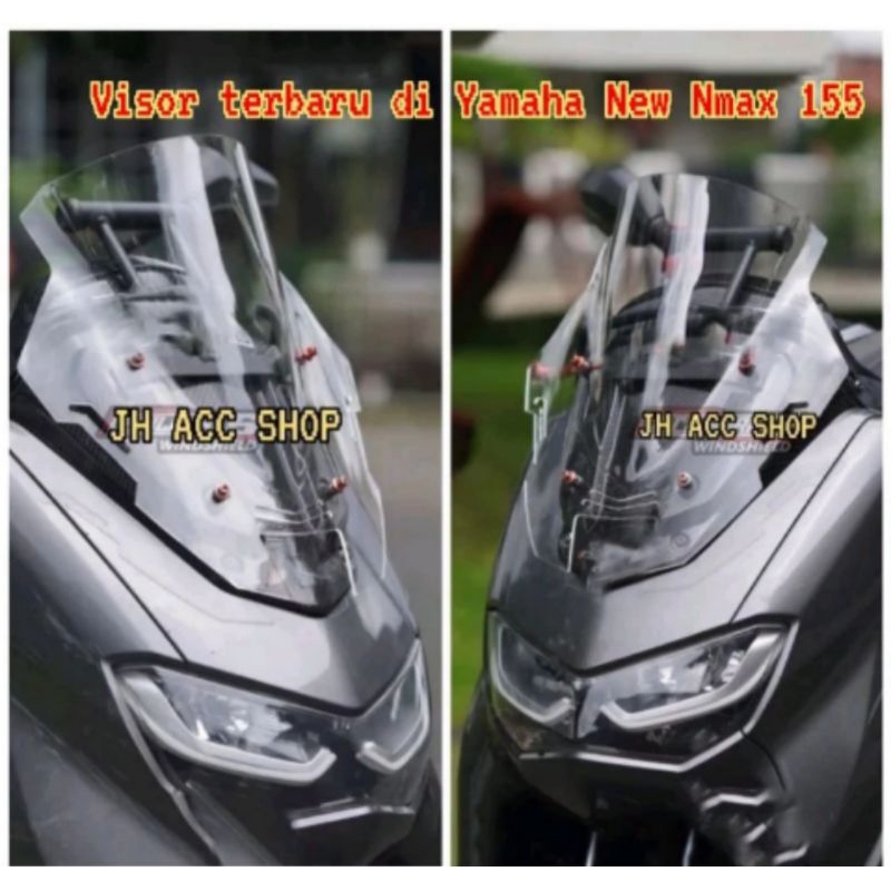 Jual Visor Windshield Model TDR V6 nmax new nmax 2020 Windshield Nmax ...